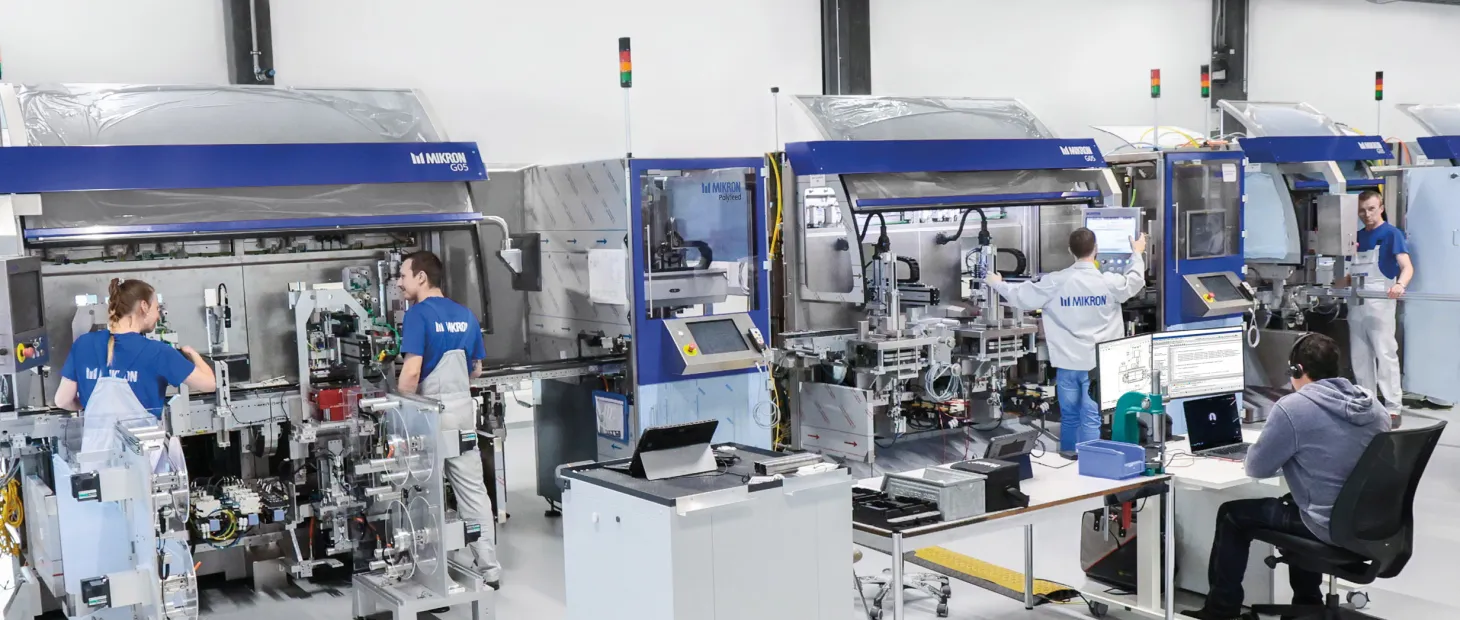 Automatisierungsplattformen und -technologien | Mikron Gruppe